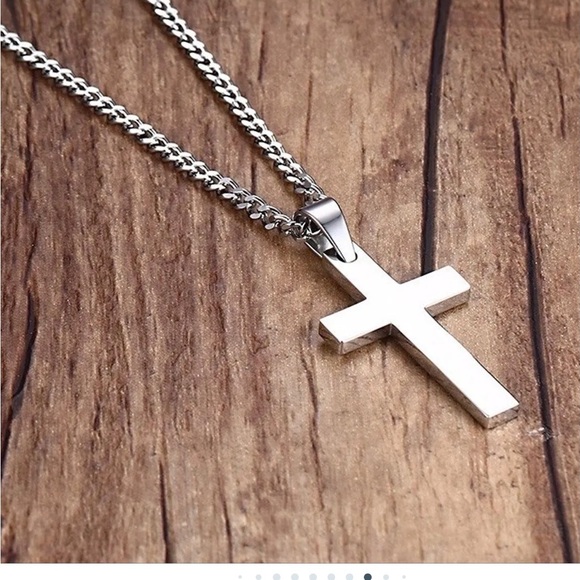 Accessories | Mens Silver Cross | Poshmark